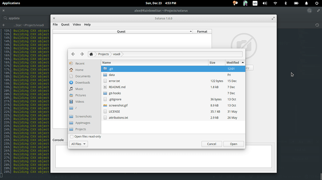 Can T Select A Folder In Qt Based Dialog Snapd