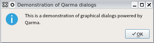 Inform users with custom dialogs - doc - snapcraft.io