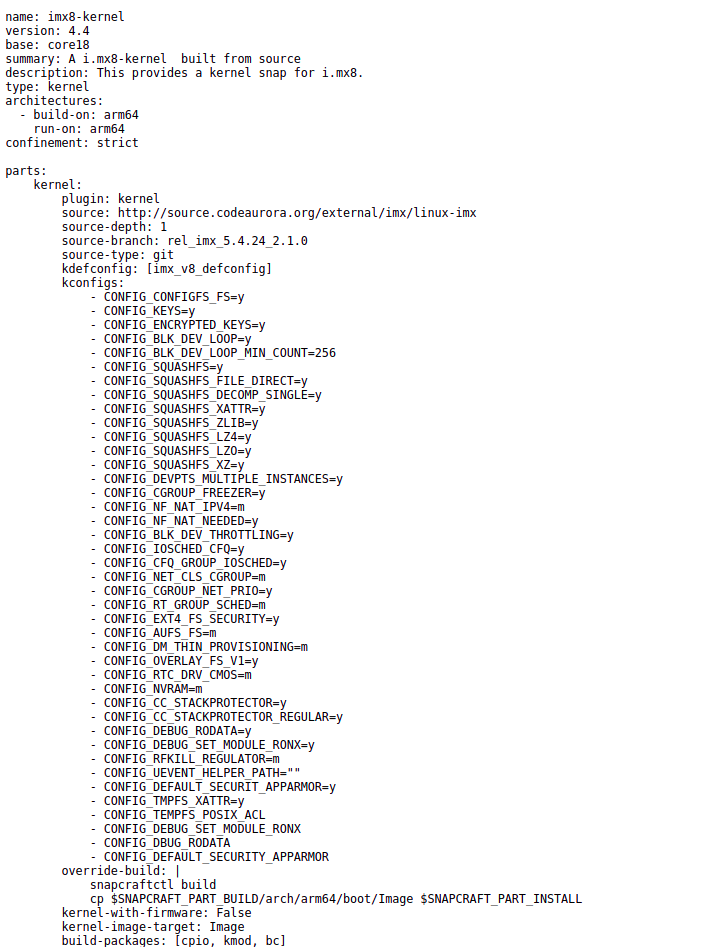 Unable to create core ubuntu image for i.mx8 - device - snapcraft.io
